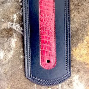 INDIAN Fender Bib with red alligator