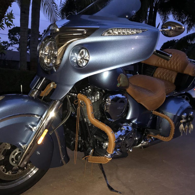 Indian engine guard wraps